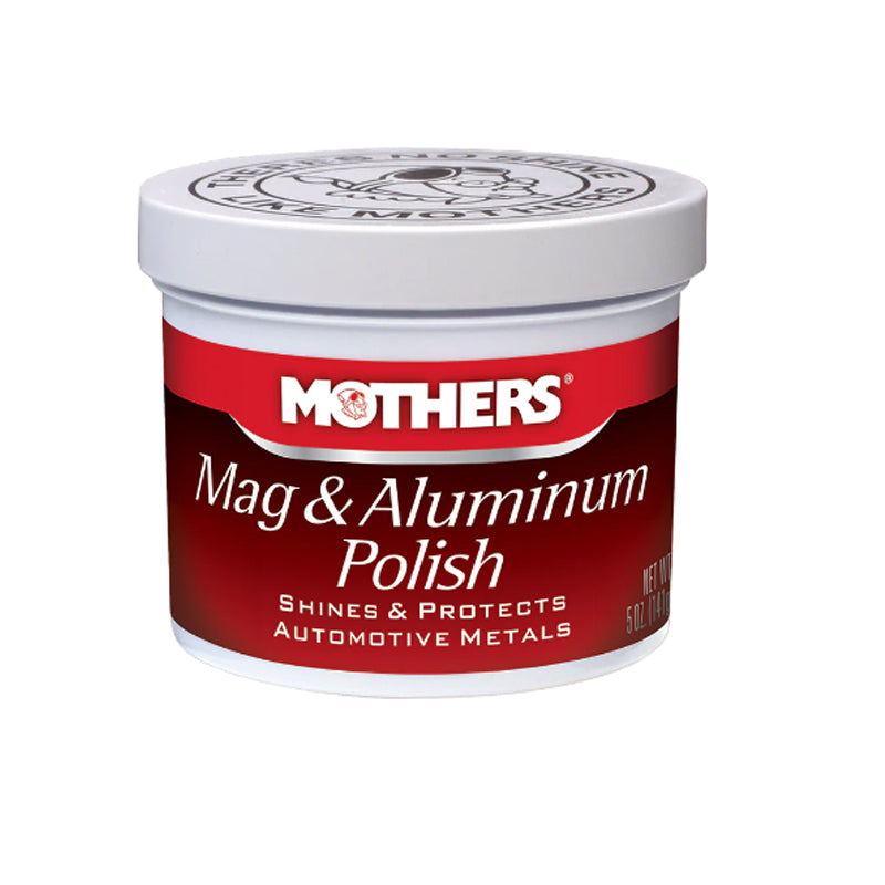 Mothers® Mag & Aluminum Polish 5oz. / 141 g - Pulidor de Metales – 360detailing